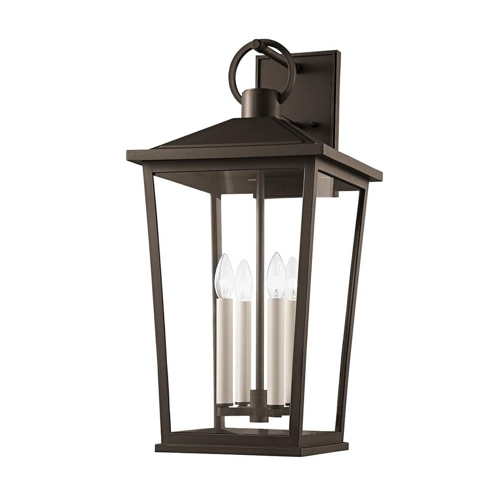 Troy Lighting B8904 Soren 4 Light 27" Tall Outdoor Wall Sconce - Textured Bronze with - Walmart.com