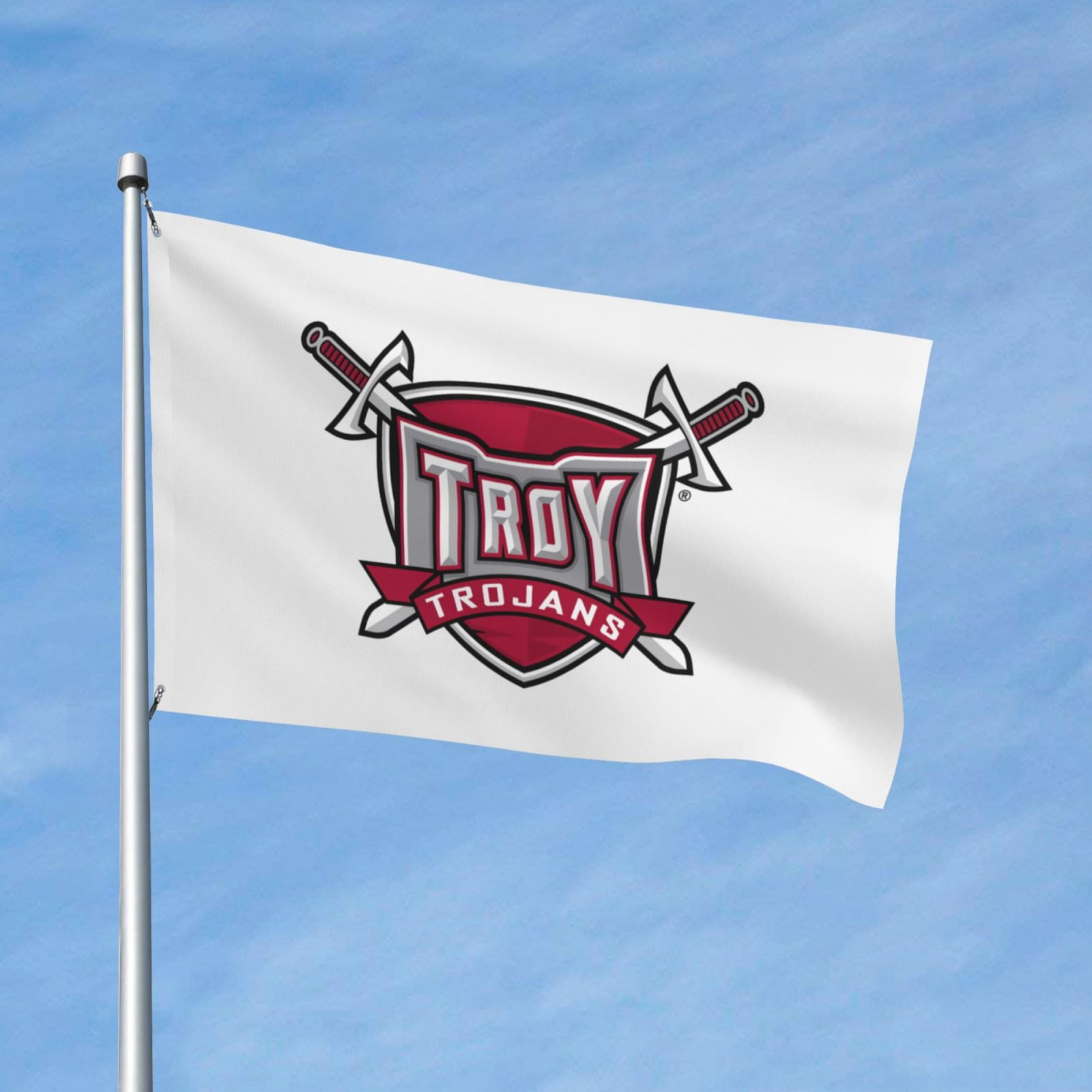 Troy University 3x5 Ft Flag Double Sided Indoor Outdoor Double Stitched ...