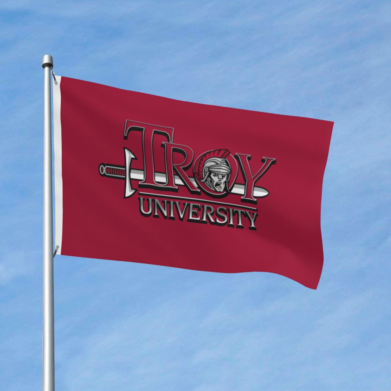 Troy University Logo 3x5 Ft Flag Double Sided Indoor Outdoor Double ...