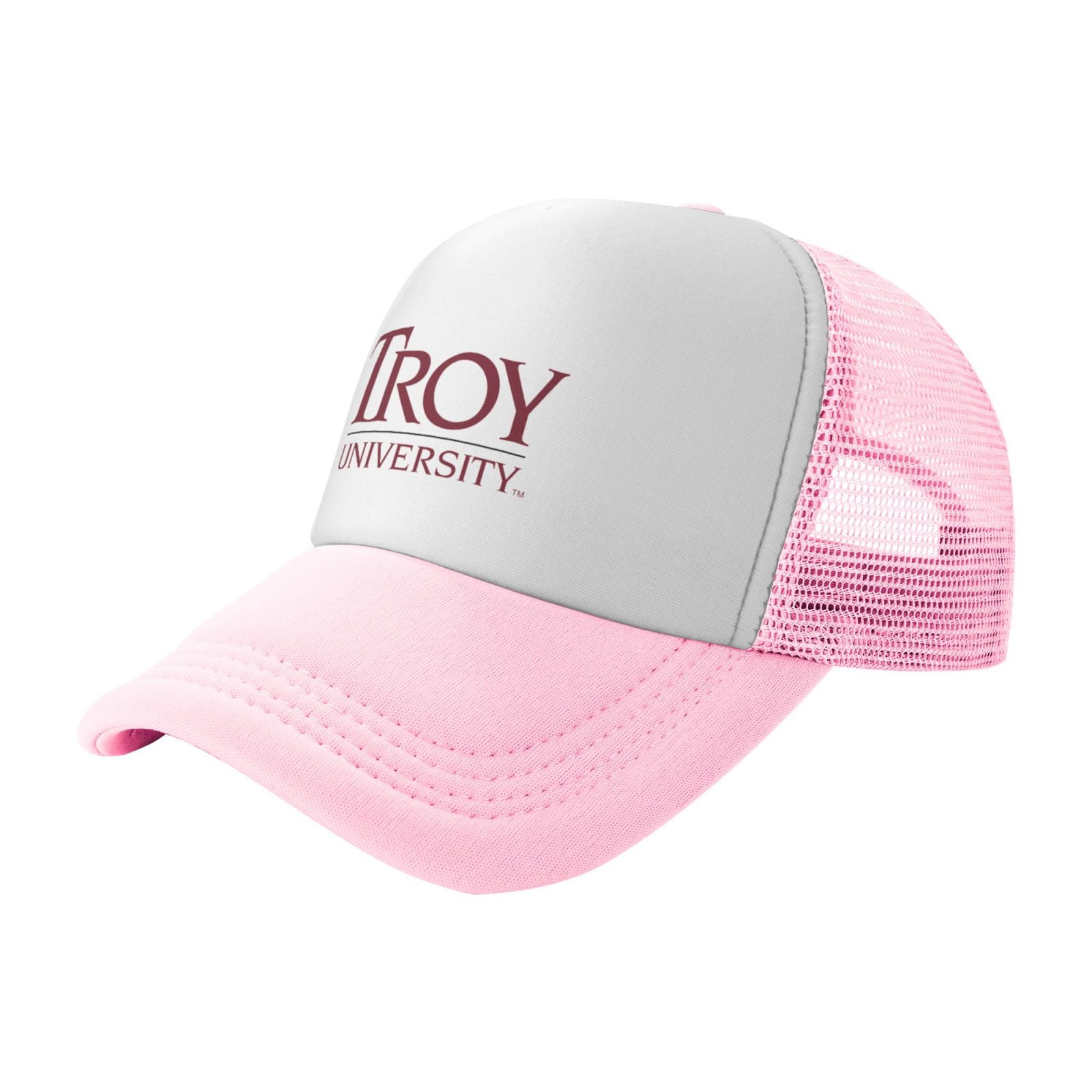 Troy University Trucker Hats，Adjustable Comfortable Mesh Shade Baseball ...
