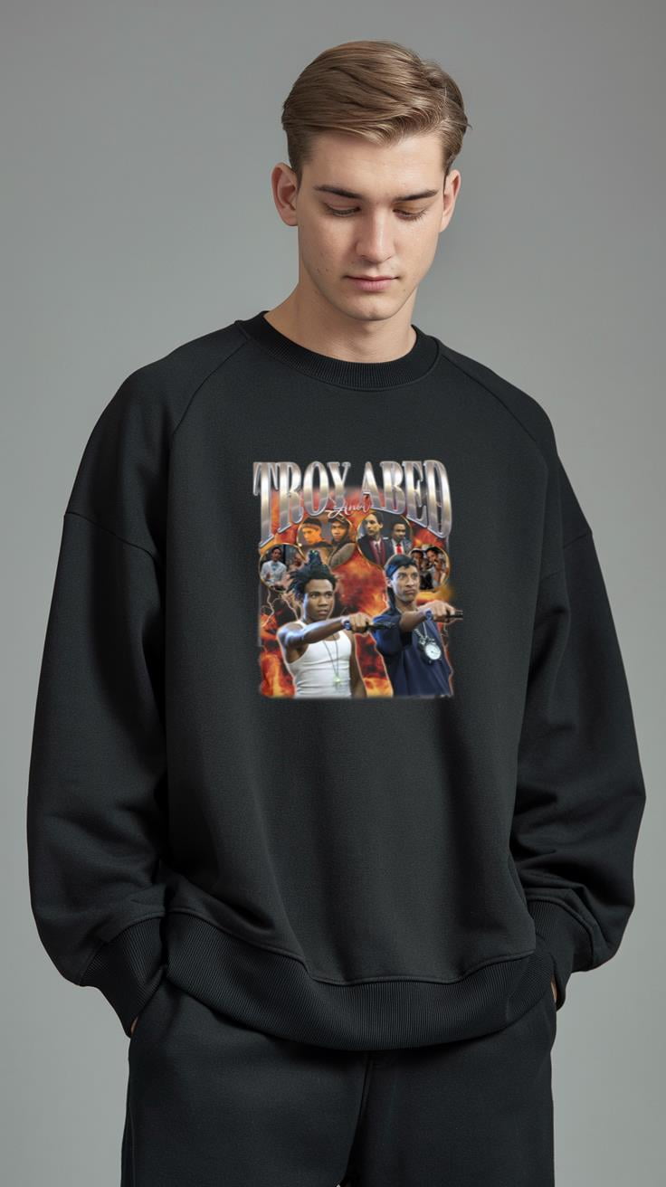 Troy and Abed Vintage Abed Nadir The Morning Sweatshirt, for men ...