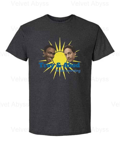 Troy and Abed in the Morning T Shirt with Community TV Show Fan Design ...