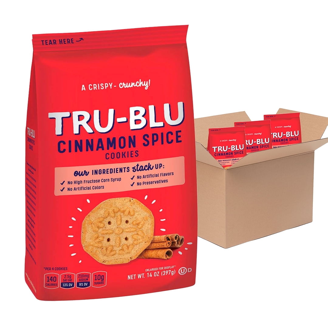 Tru Blu Cinnamon Spice Cookie Bag, 14 oz, Pack of 3 - Walmart.com