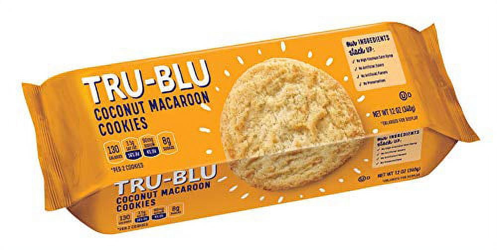 Tru Blu Coconut Macaroon Home Style Cookies, 12 oz, Pack of 3 - Walmart.com