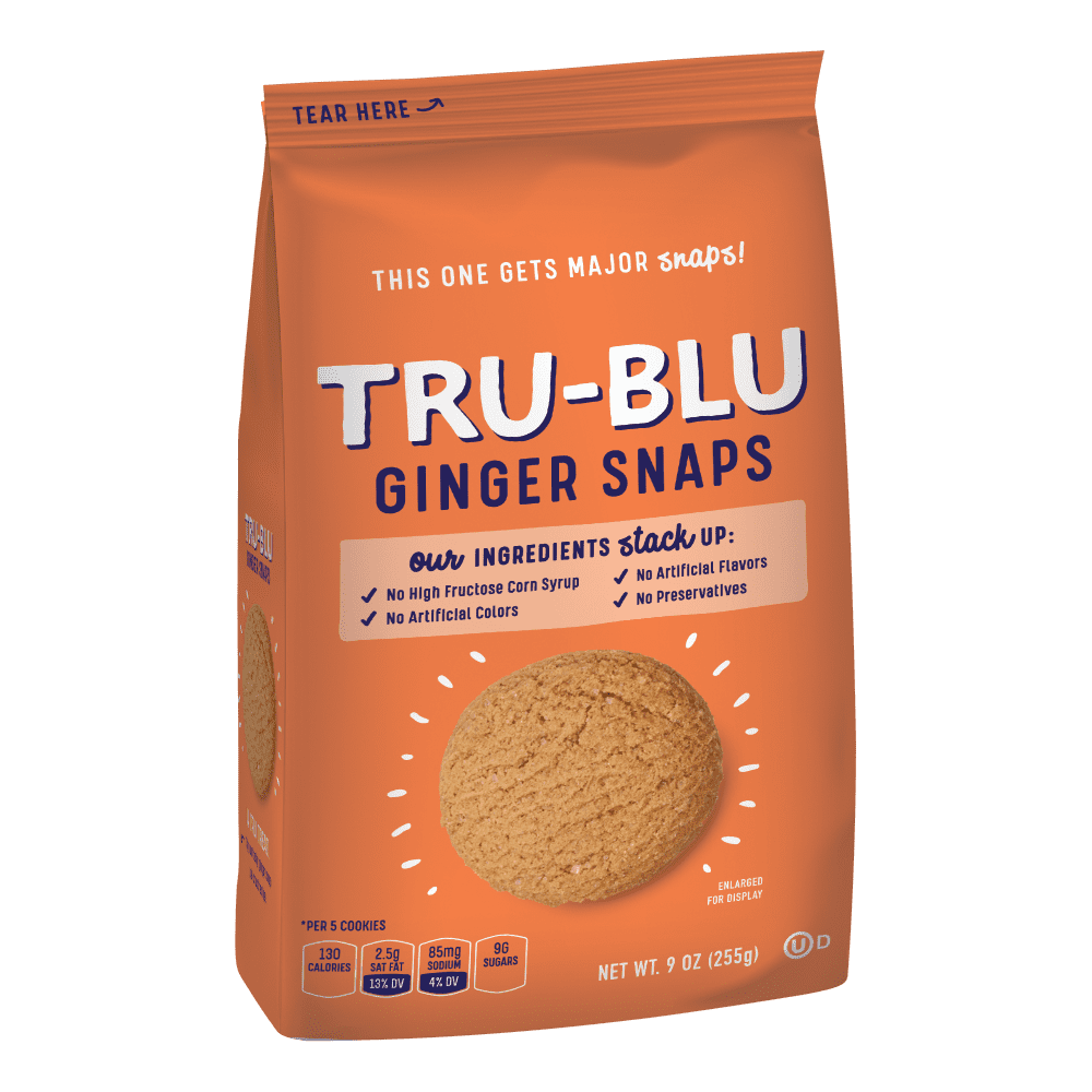Tru Blu Ginger Snap Bag Cookie, 9 oz, Pack of 3 - Walmart.com