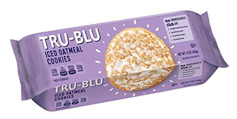Tru Blu Iced Oatmeal Home Style Cookies, 12 oz, Pack of 3 - Walmart.com