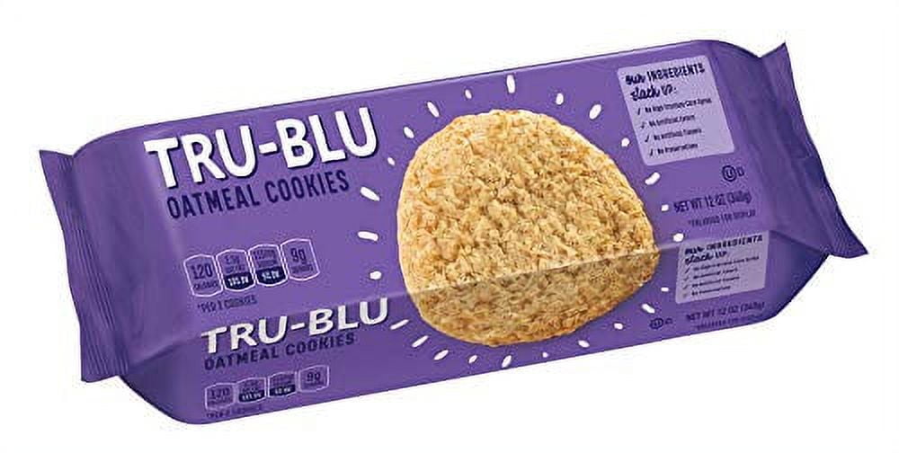 Tru Blu Oatmeal Home Style Cookies, 12 oz, Pack of 6 - Walmart.com