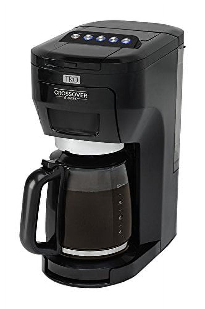 Tru CM-2000 Crossover Brewer Multi-Brew Coffee System, Black - Walmart.com