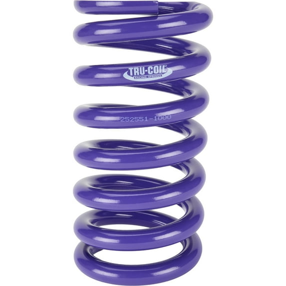 Tru-Coil Racing Springs®, Front, 5.5 x 11.0-Inch, 1,100lb Rate ...