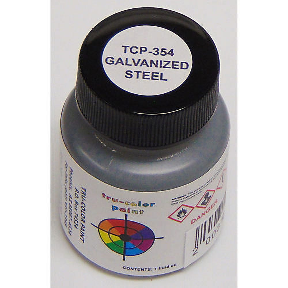 Tru-Color Paint Galvanized Steel 1oz TUP354 Train Paint - Walmart.com