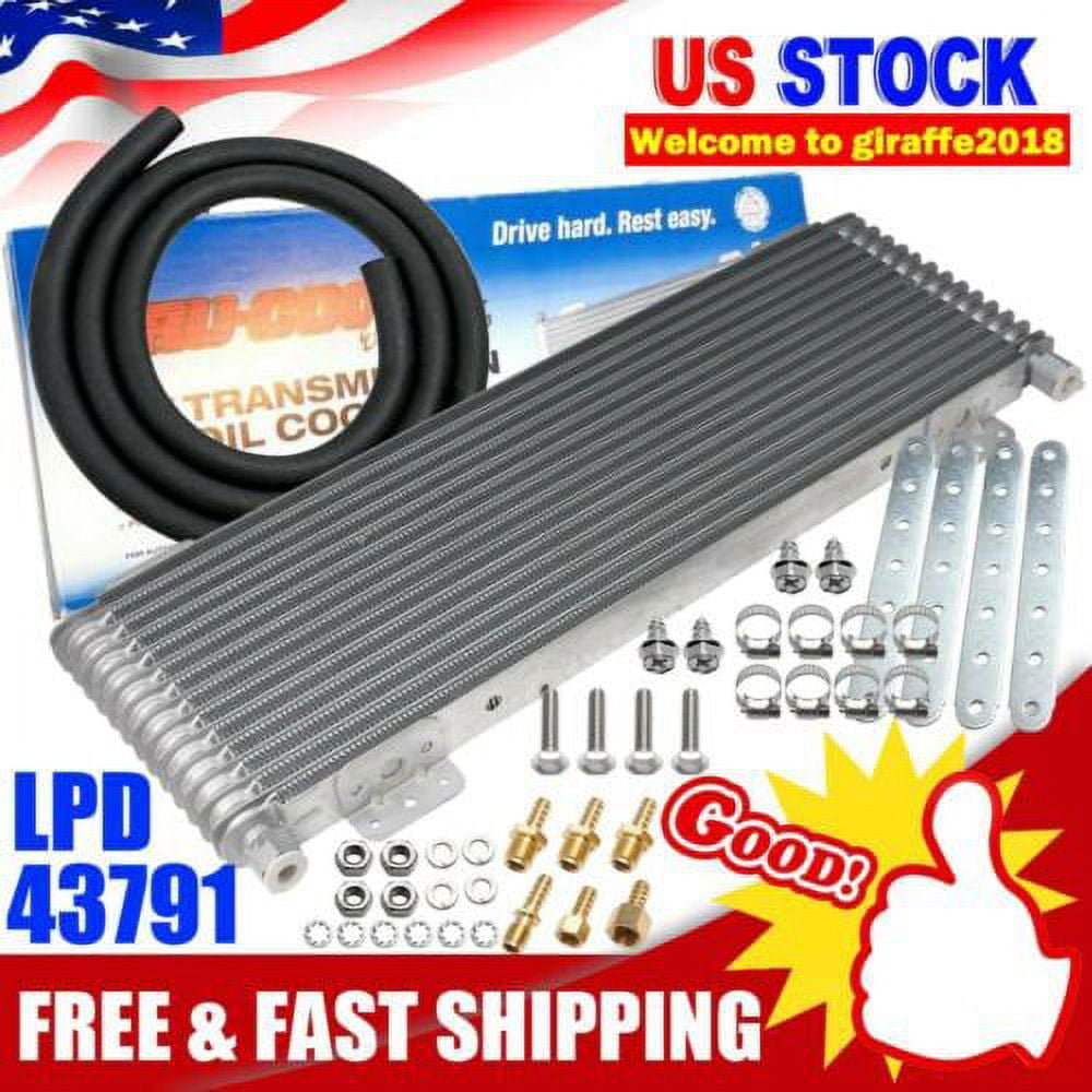 Tru-Cool LPD47391 40,000 GVW Transmission Oil Cooler Low Pressure Drop ...