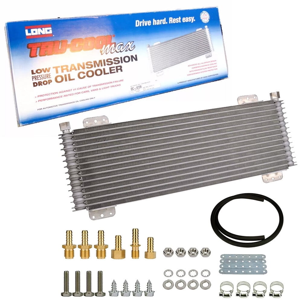 Tru-Cool Max 40,000 GVW Transmission Oil Cooler Low Pressure Drop ...