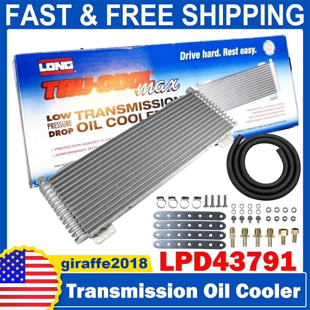 Tru-Cool Max 40,000 GVW Transmission Oil Cooler Low Pressure Drop ...