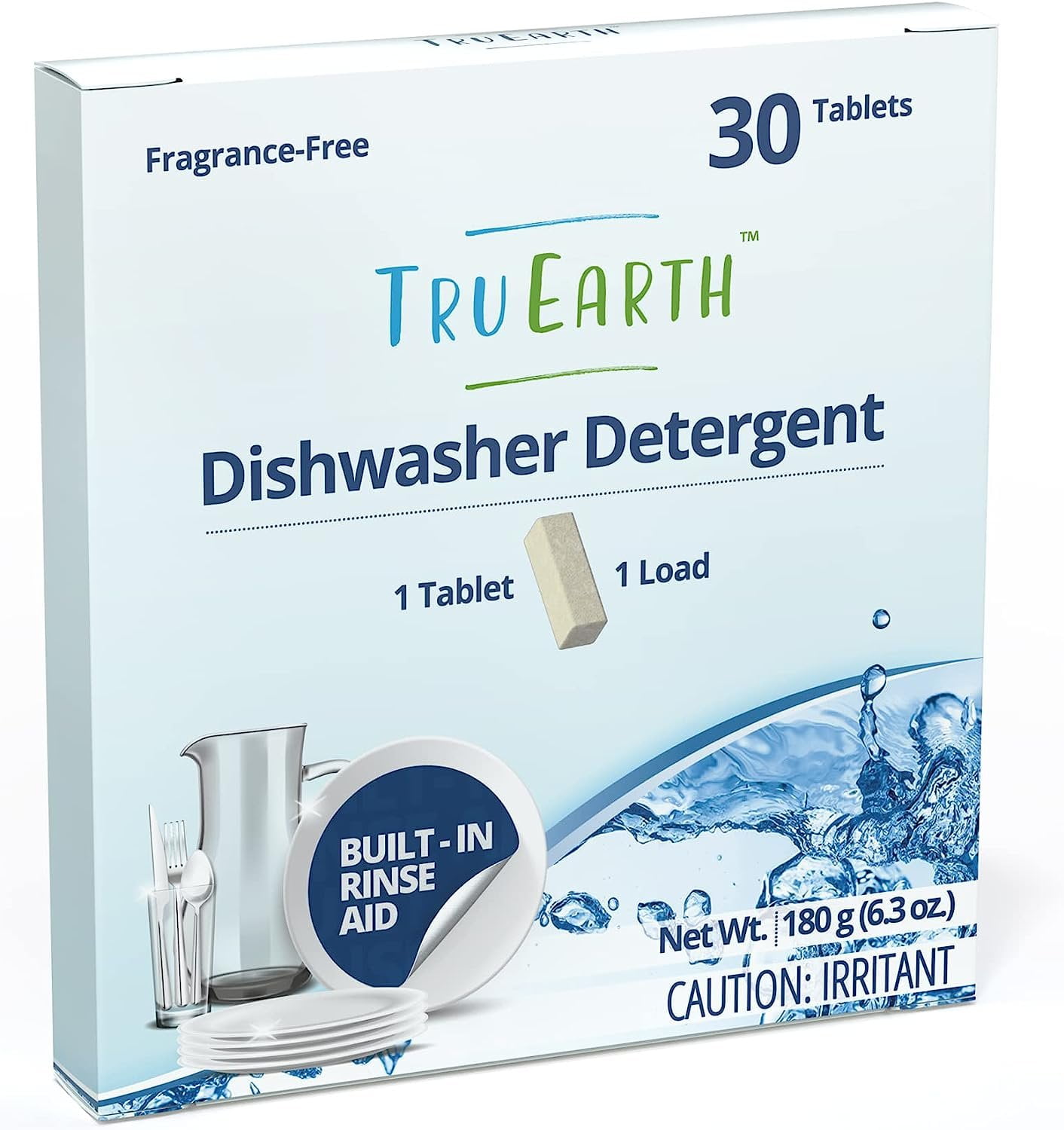 Tru Earth - Dishwasher Detergent Tablets 30 TB - Pack of 12 - Walmart.com