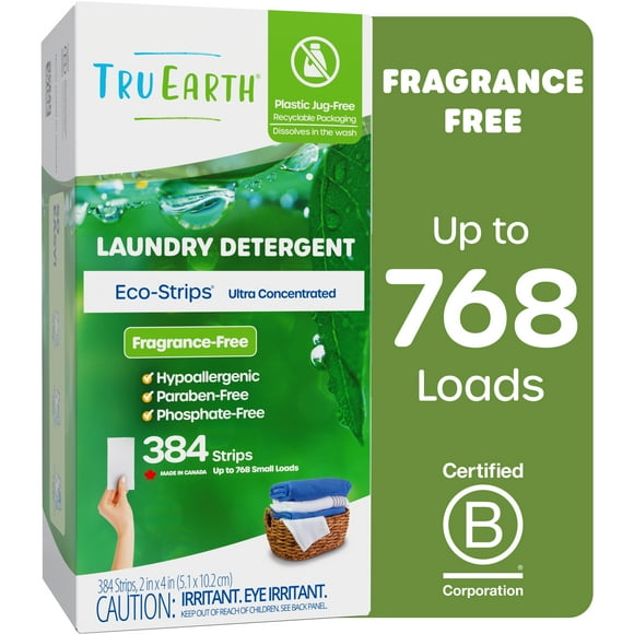 Tru Earth Laundry Sheets in Laundry Detergent Sheets - Walmart.com