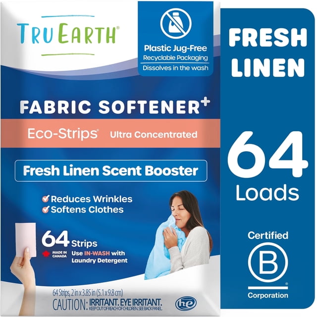 Tru Earth Fabric Sheets - Fabric softeners for supermarkets - Walmart ...