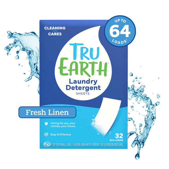Tru Earth Laundry Sheets in Laundry Detergent Sheets - Walmart.com