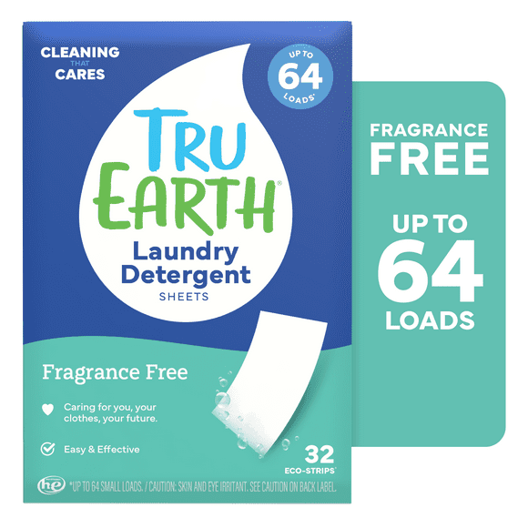 Tru Earth Laundry Sheets in Laundry Detergent Sheets - Walmart.com