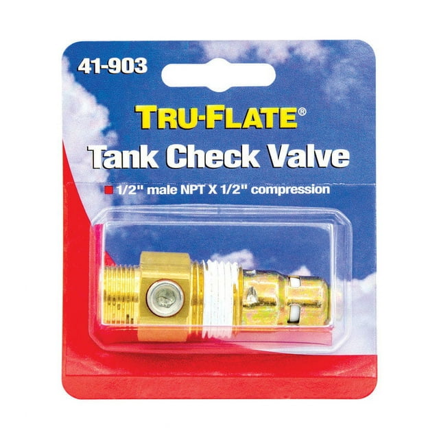 Tru-Flate 41-903 1/2" Compressor Tank Check Valve - Walmart.com