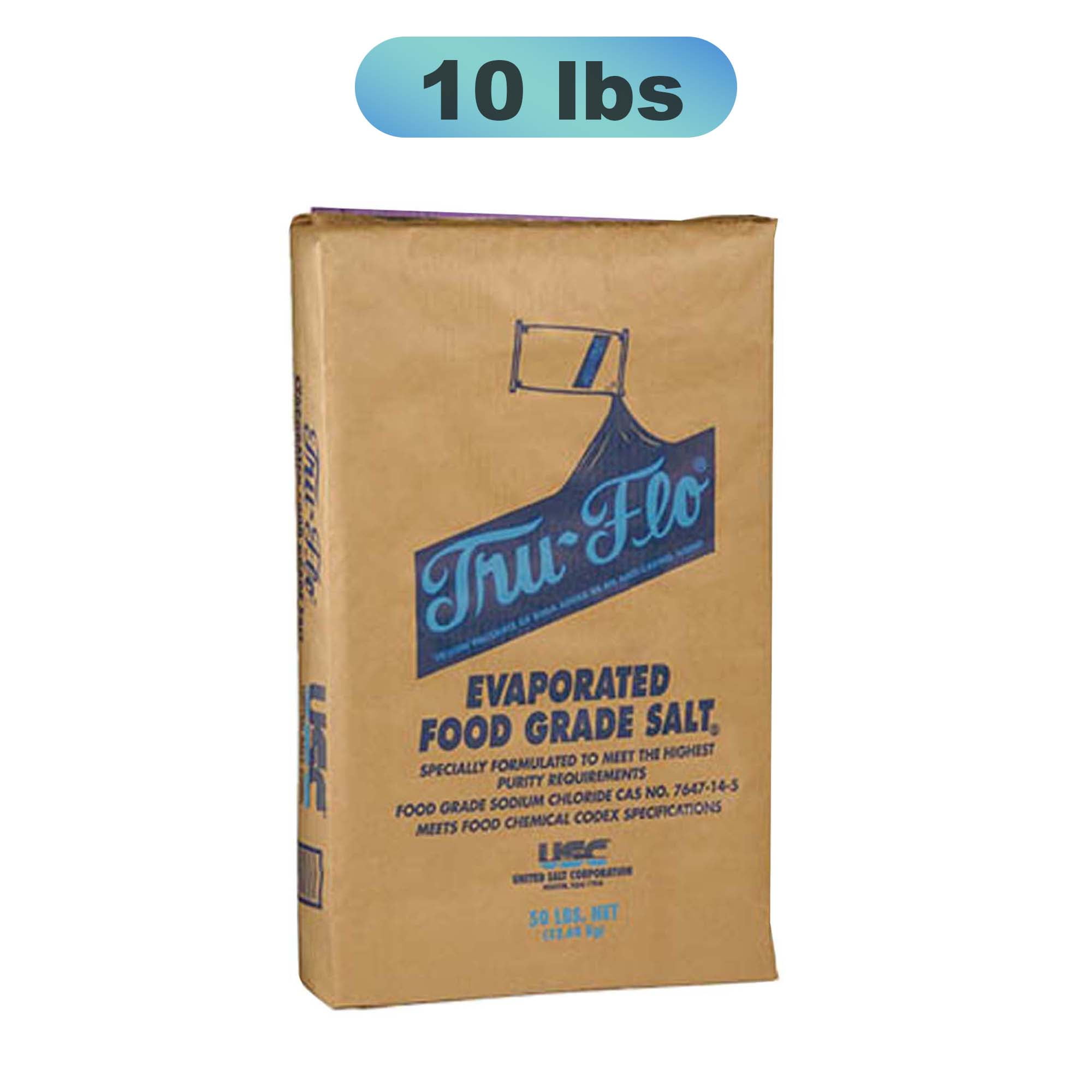 Tru-Flo - Granulated Evaporated Salt, 10 lbs - Walmart.com