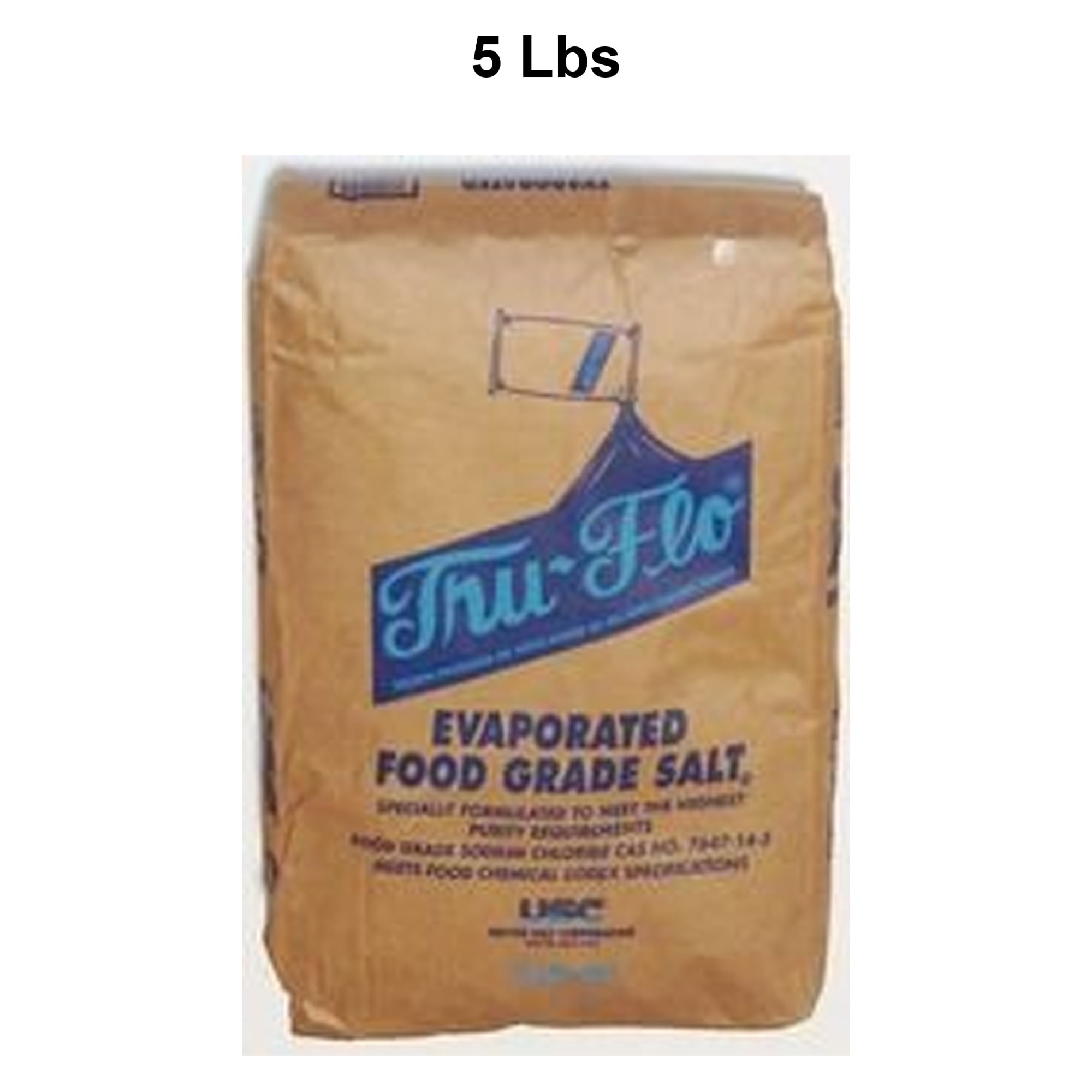 Tru-Flo - Granulated Evaporated Salt Elevate Your Cooking - 5 Lbs ...