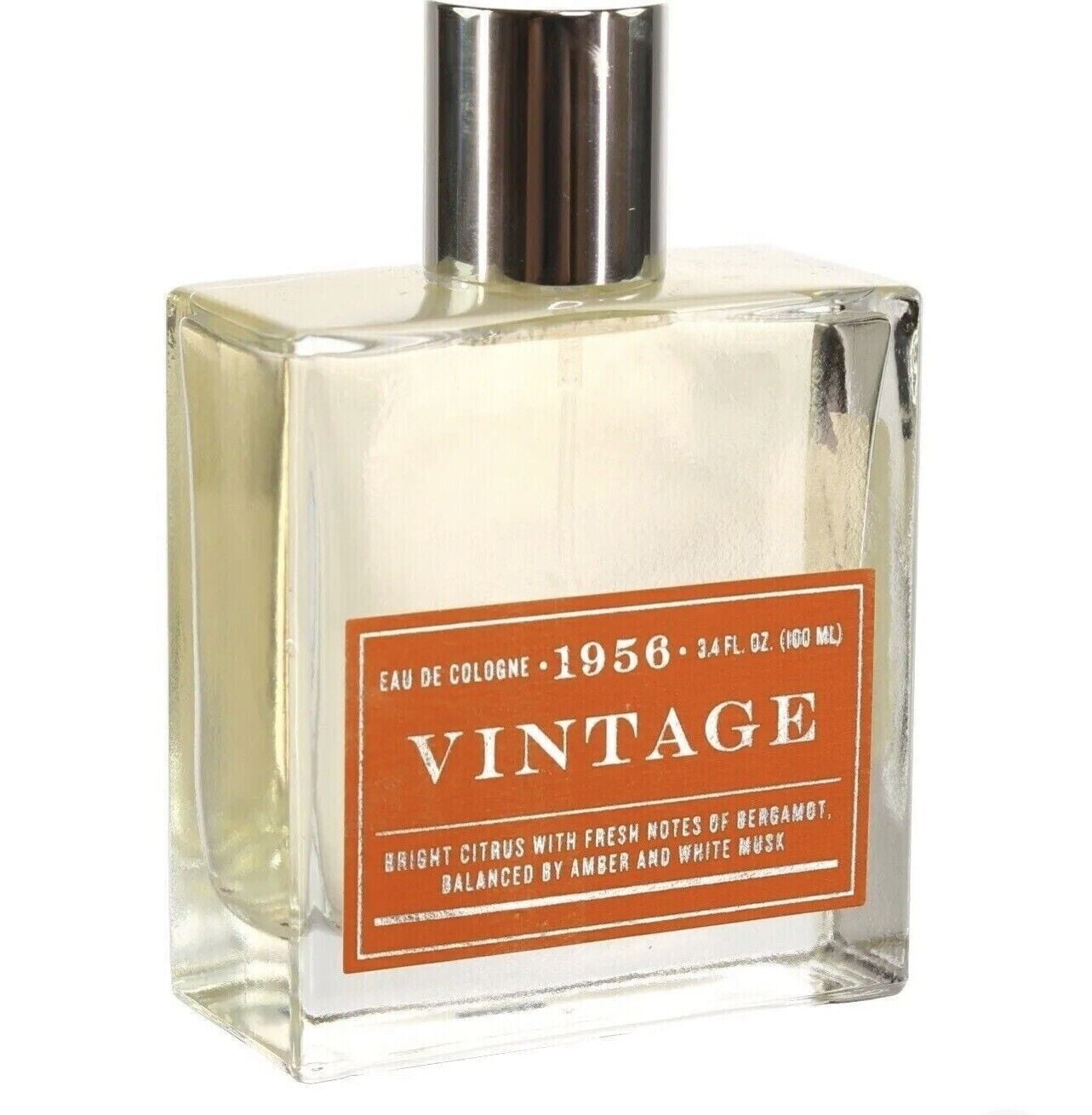 Tru Fragrance 1956 VINTAGE Eau De Cologne 3.4oz Citrus Amber Bergamot ...