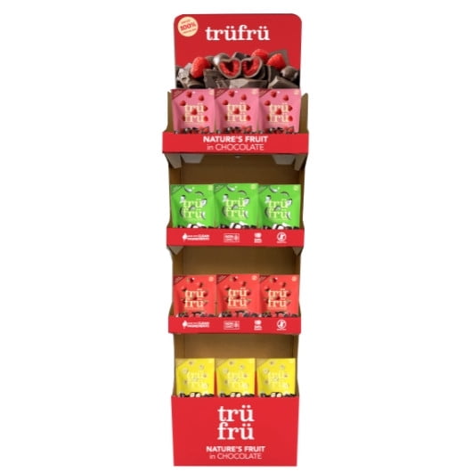 Tru Fru Hyper Dried Chocolate Covered Fruits - Variety Pack, 48 Count ...