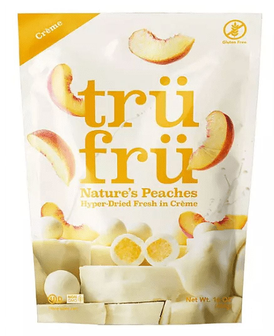 Tru Fru Nature's Hyper-Dried Peaches & Crème 16 oz - Walmart.com