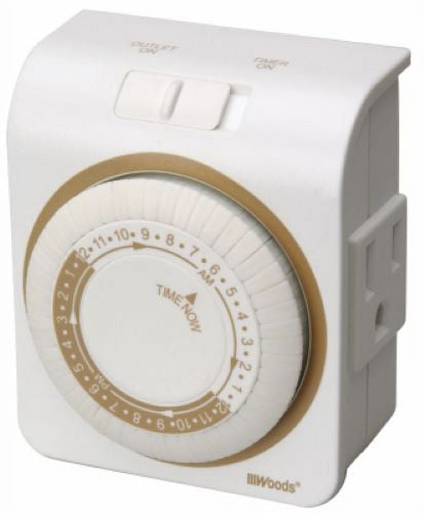 Tru-Guard 50001TV Indoor Heavy Duty Grounded 24 Hour Mechanical ...