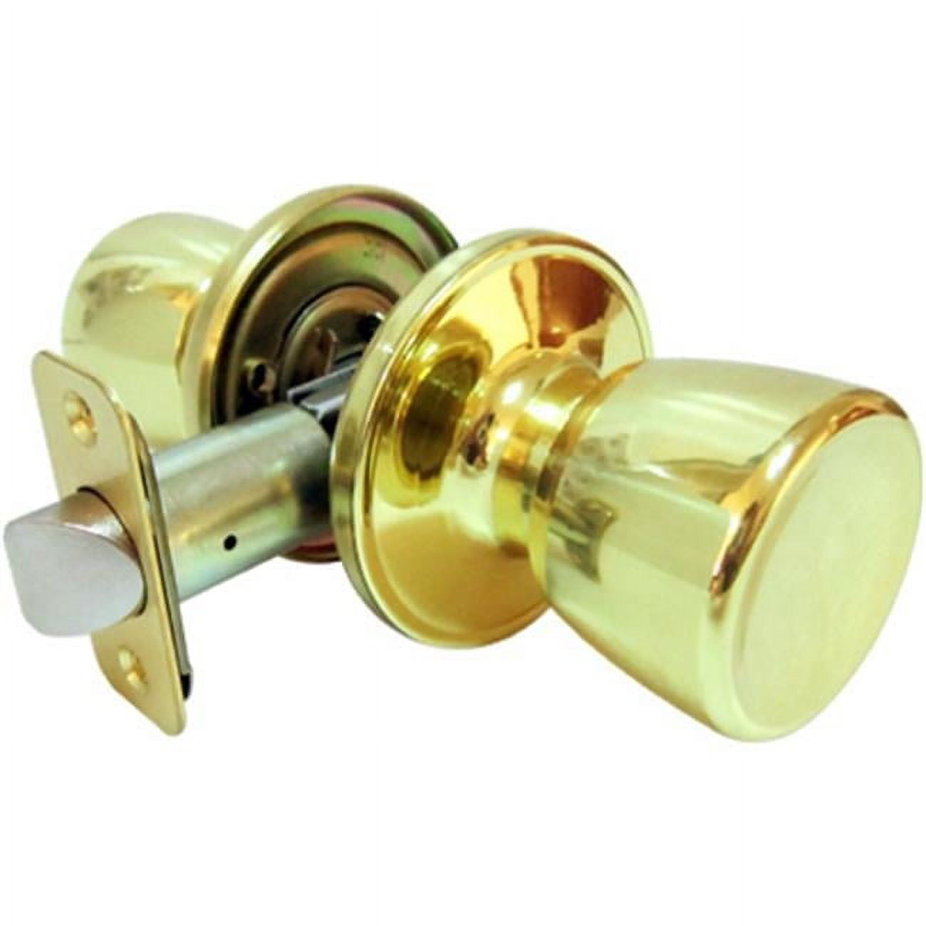 Tru-Guard Medium Tulip Knob Passage Lockset, Polished Brass - Walmart.com