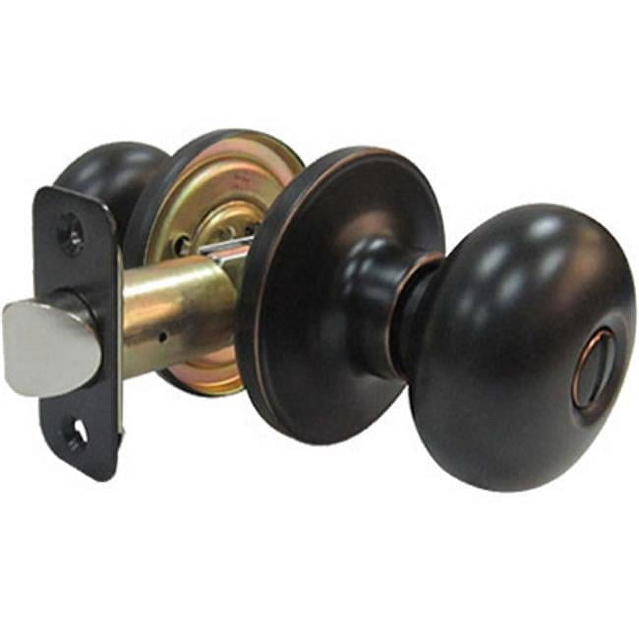 Tru-Guard Mushroom Passage Lockset, Aged Bronze - Walmart.com