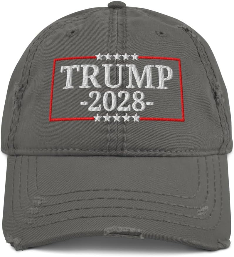 Tru_Mp 2028 Distressed Dad Hat Unisex - Walmart.com