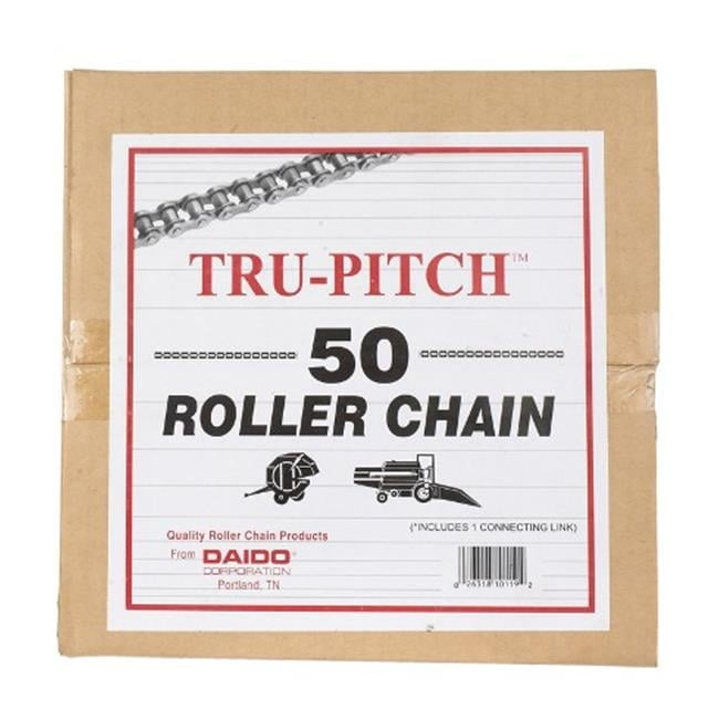 Tru-Pitch Daido Steel Roller Chain 1/4 in. Dia. x 3/4 in. L - Walmart ...