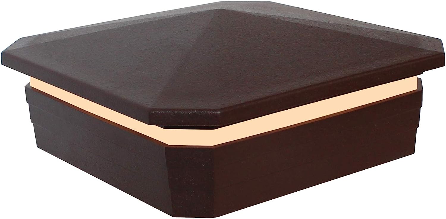 Tru-Post 5 inch x 5 inch LED Post Cap Light That fit a TimberTech ...