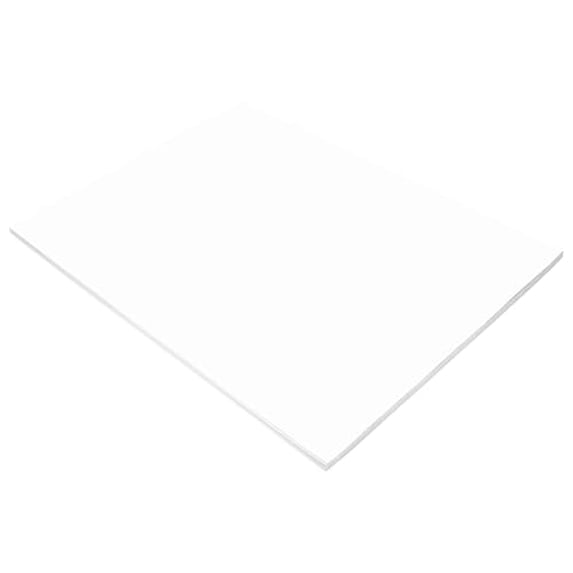 Tru Ray® Construction Paper, 50% Recycled, 18" X 24", White, Pack Of 50 ...