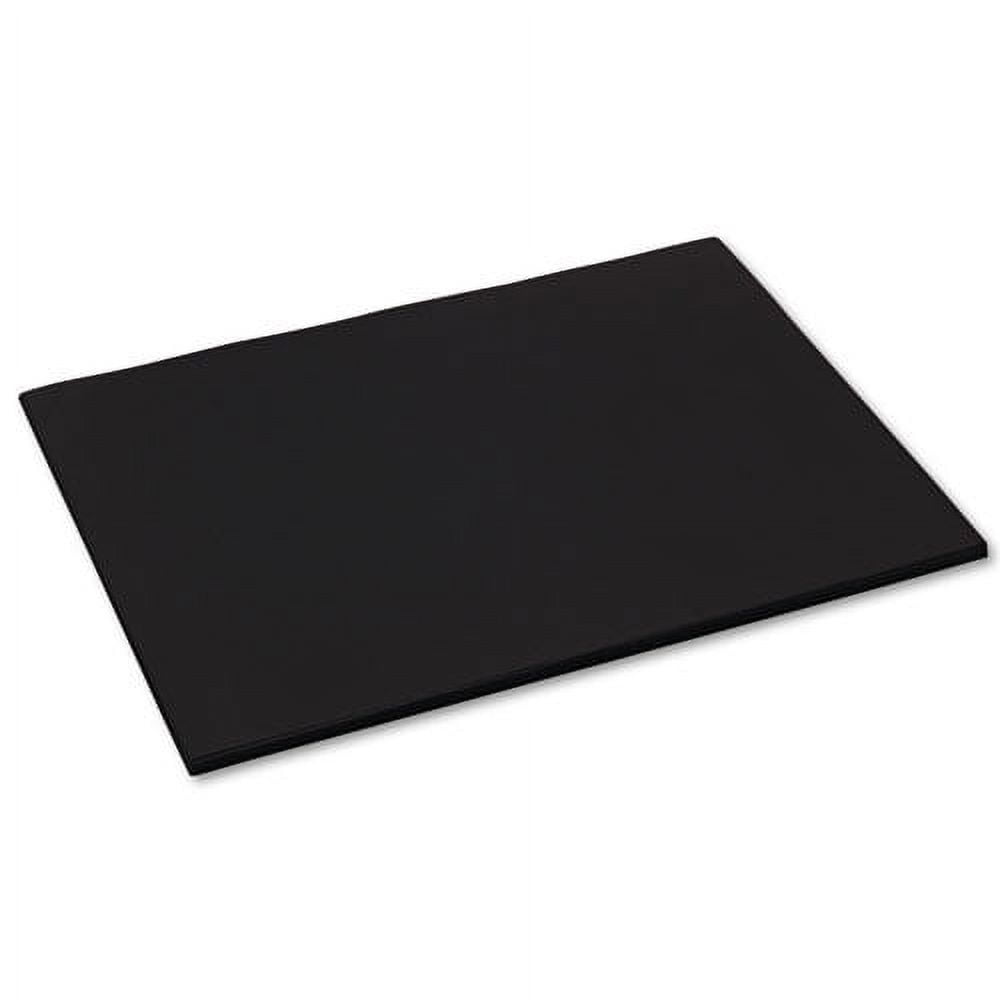 Tru-Ray Construction Paper, 76lb, 18 X 24, Black, 50/pack | Bundle of 2 ...