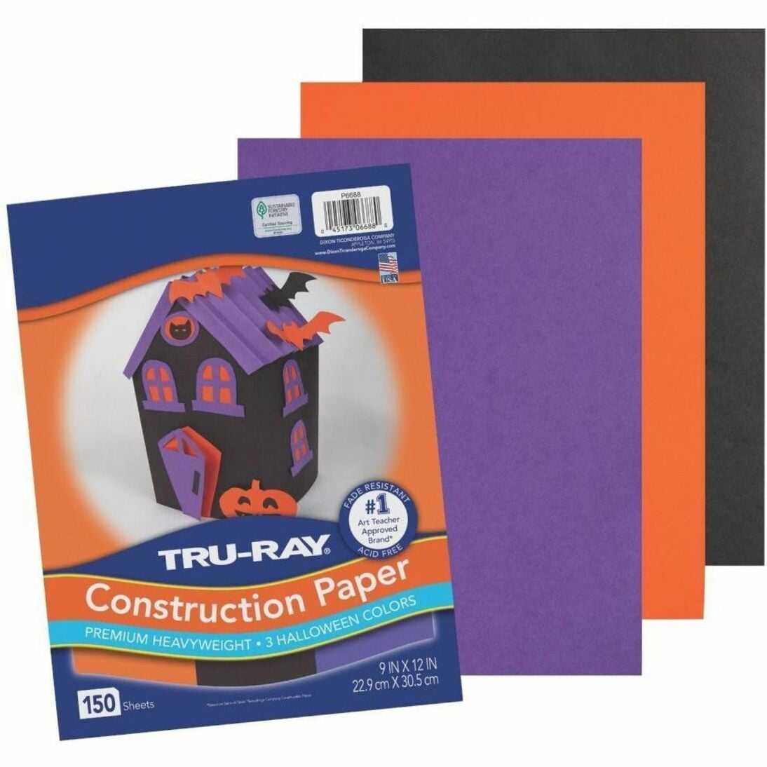 Tru-Ray Construction Paper Halloween Assortment - Walmart.com