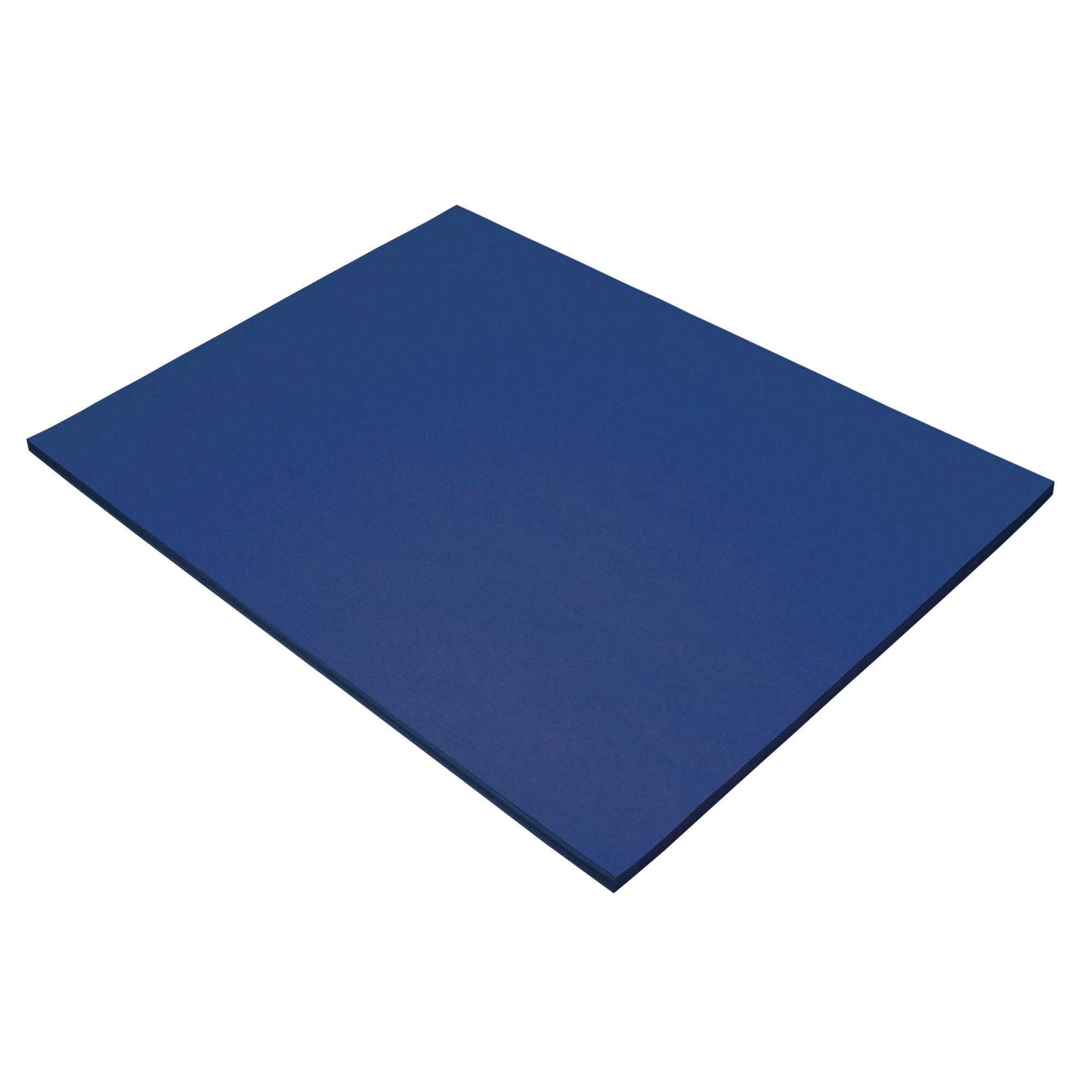 Tru-Ray Sulphite Construction Paper, 18 x 24 Inches, Royal Blue, 50 ...