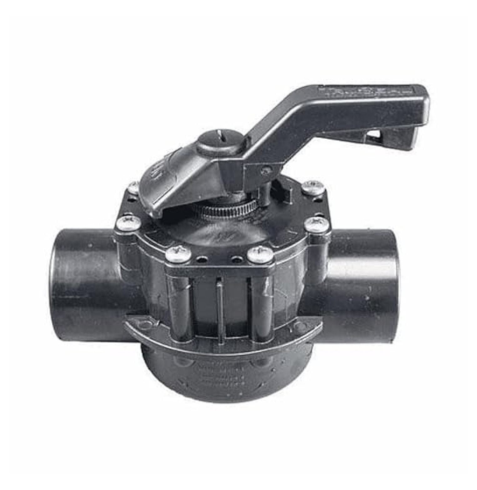 Tru Seal 2-Way Valve, 1-1/2" Slip x 2" SPG CPVC Pool & Spa Replacement ...