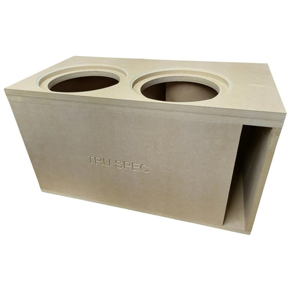 Tru Spec Back Vented Prefab Dual Up Port 10" Subwoofer Enclosure ...