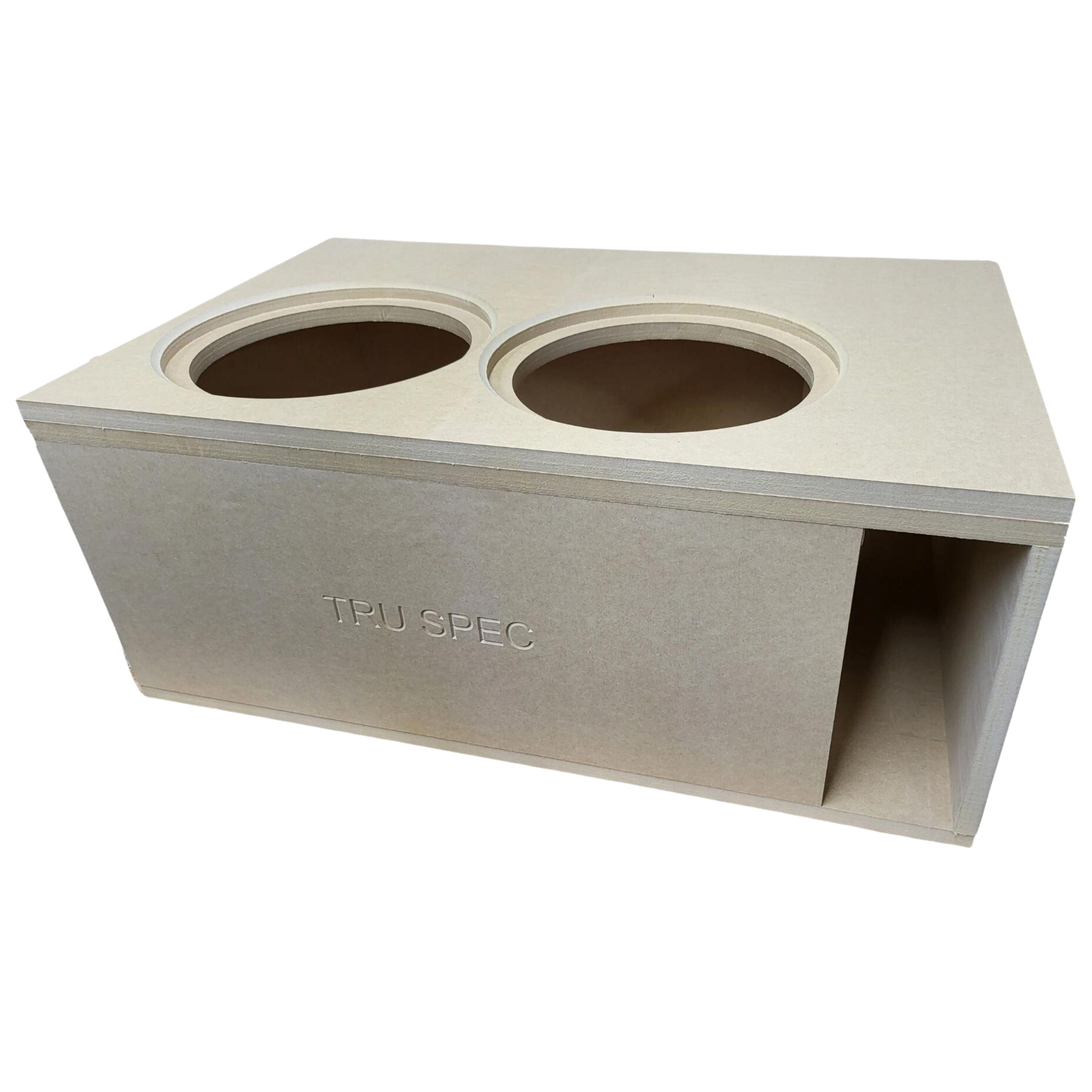 "Tru Spec Audio Box 12"" Subwoofer Enclosure, Back Vented Prefab Dual ...