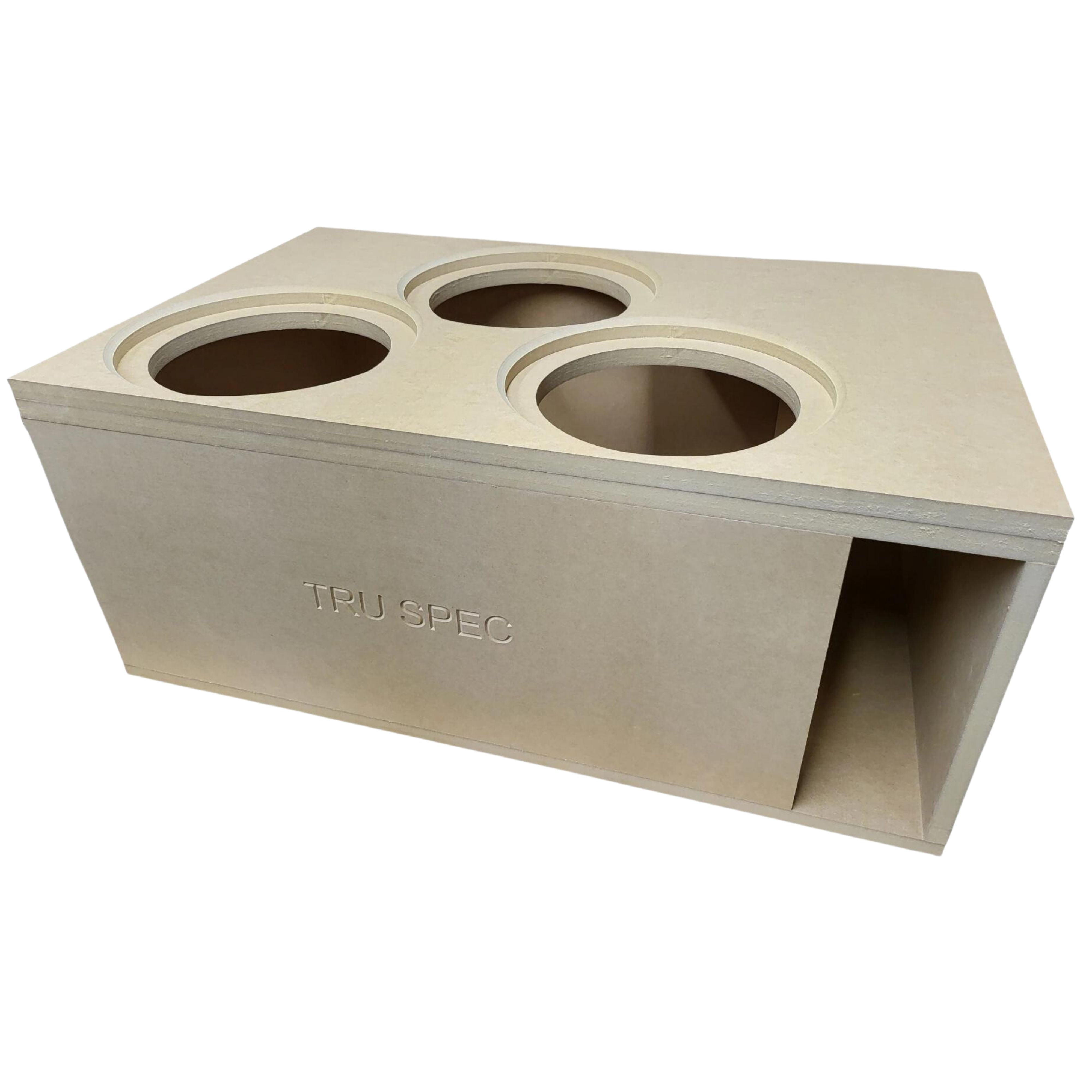 Tru Spec Back Vented Prefab Three Up Subwoofer Enclosure Loudspeaker ...