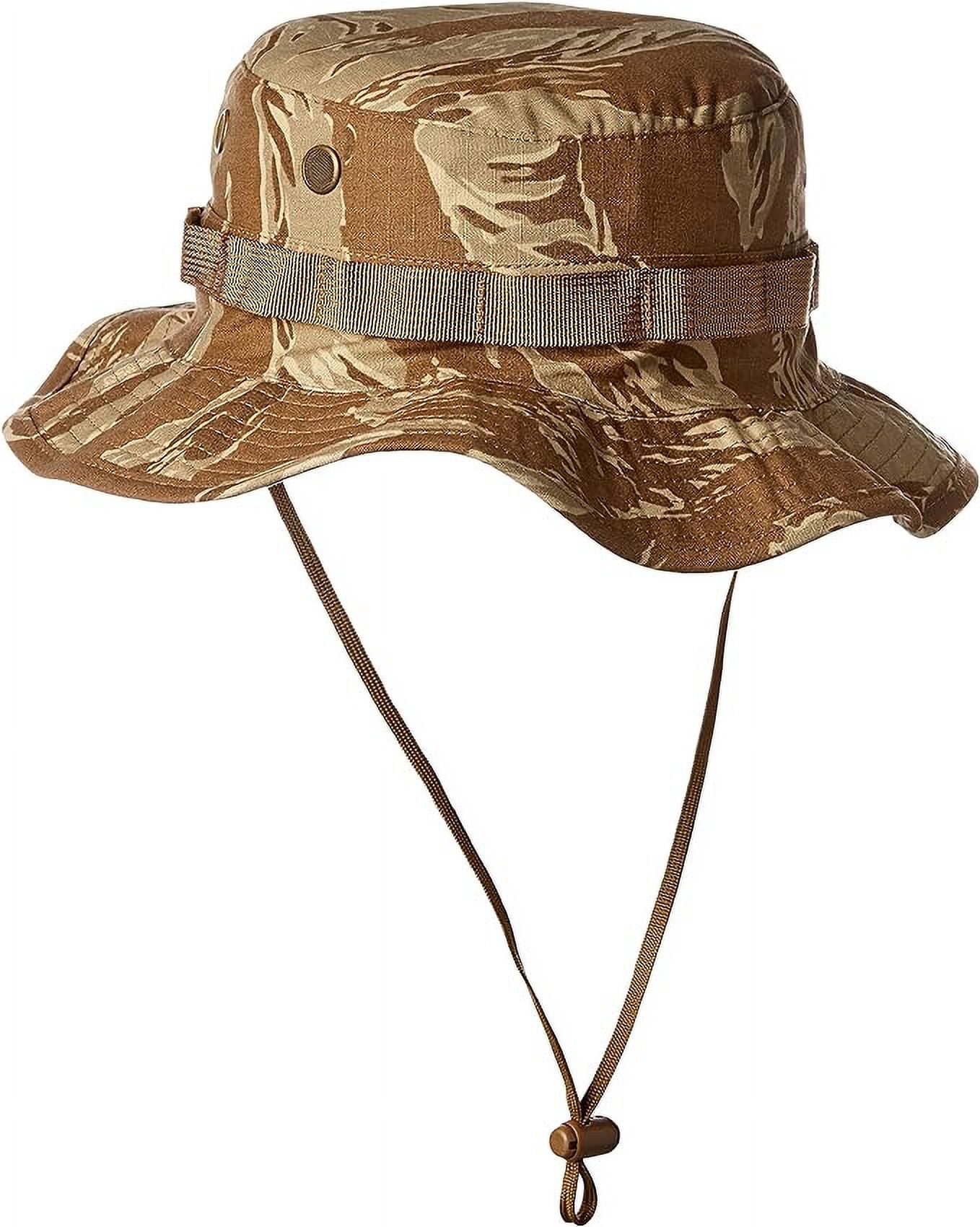 Tru-Spec Boonie, Original Dp T/S 100% CTTN R/S with Loops, Desert Tiger ...