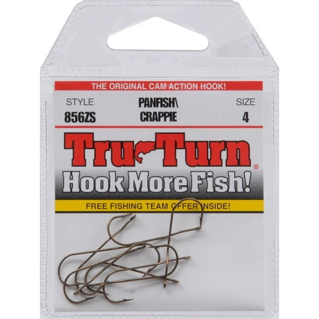 Tru-Turn Hooks Golden Aberdeen Hooks, 7 Pack, Size 4 - Walmart.com