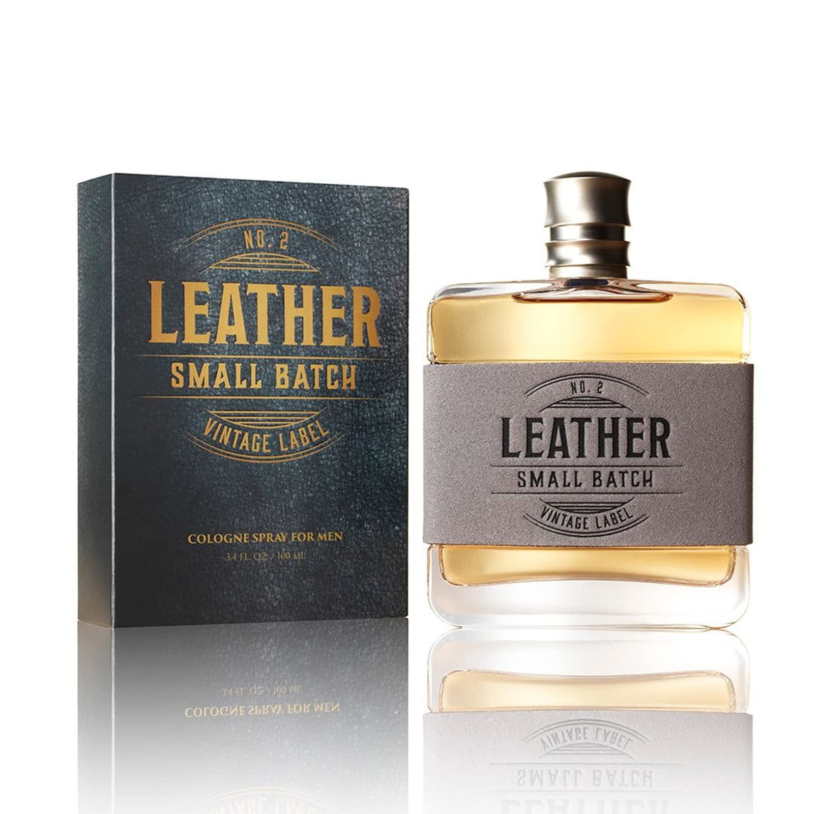 Tru Western Leather Men's Cologne, 3.4 fl oz - Suede, Woods, Sage ...