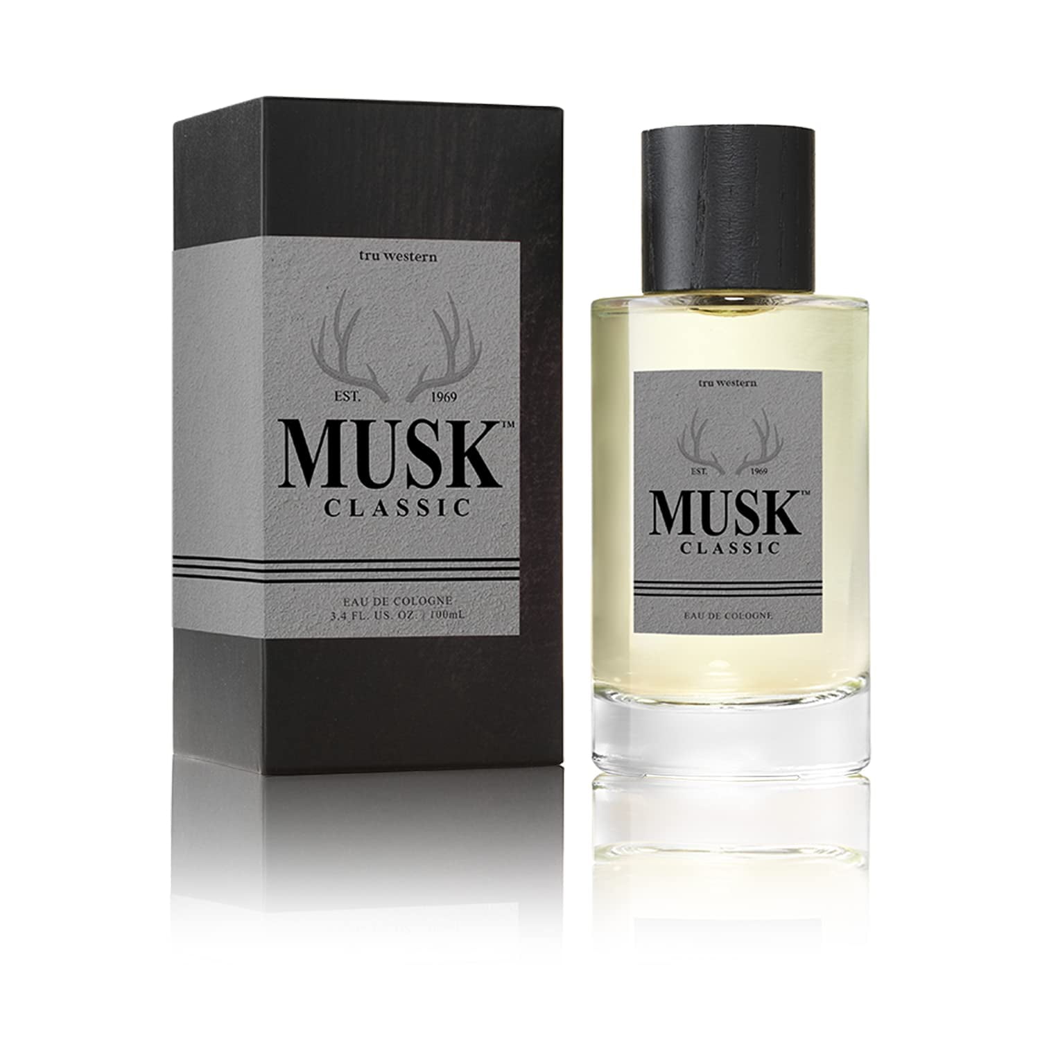 Tru Western Musk Men's Cologne, 3.4 fl oz (100 ml) - Fresh, Adventurous ...