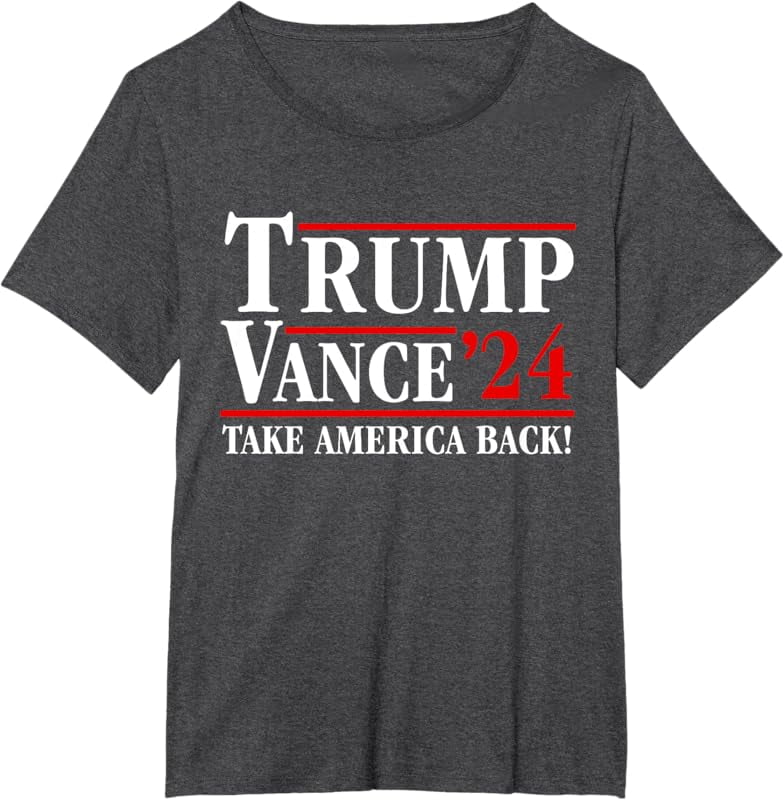 Tru-m-p Vance 2024 Vice President VP Tr-um-p 2024 Election T-Shirt ...
