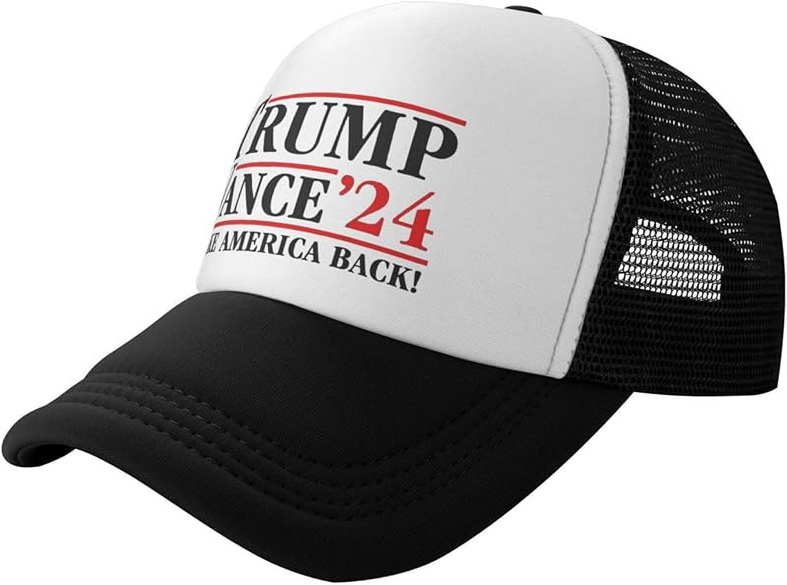 Tru-mp Vance 2024 Hat Trump J.D. Vance 2024 JD Vance Trucker Mesh Hat ...