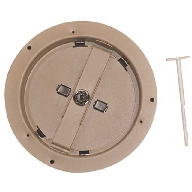 TruAire 801-06 6 in. Round Butterfly Diffuser Damper with Installation ...