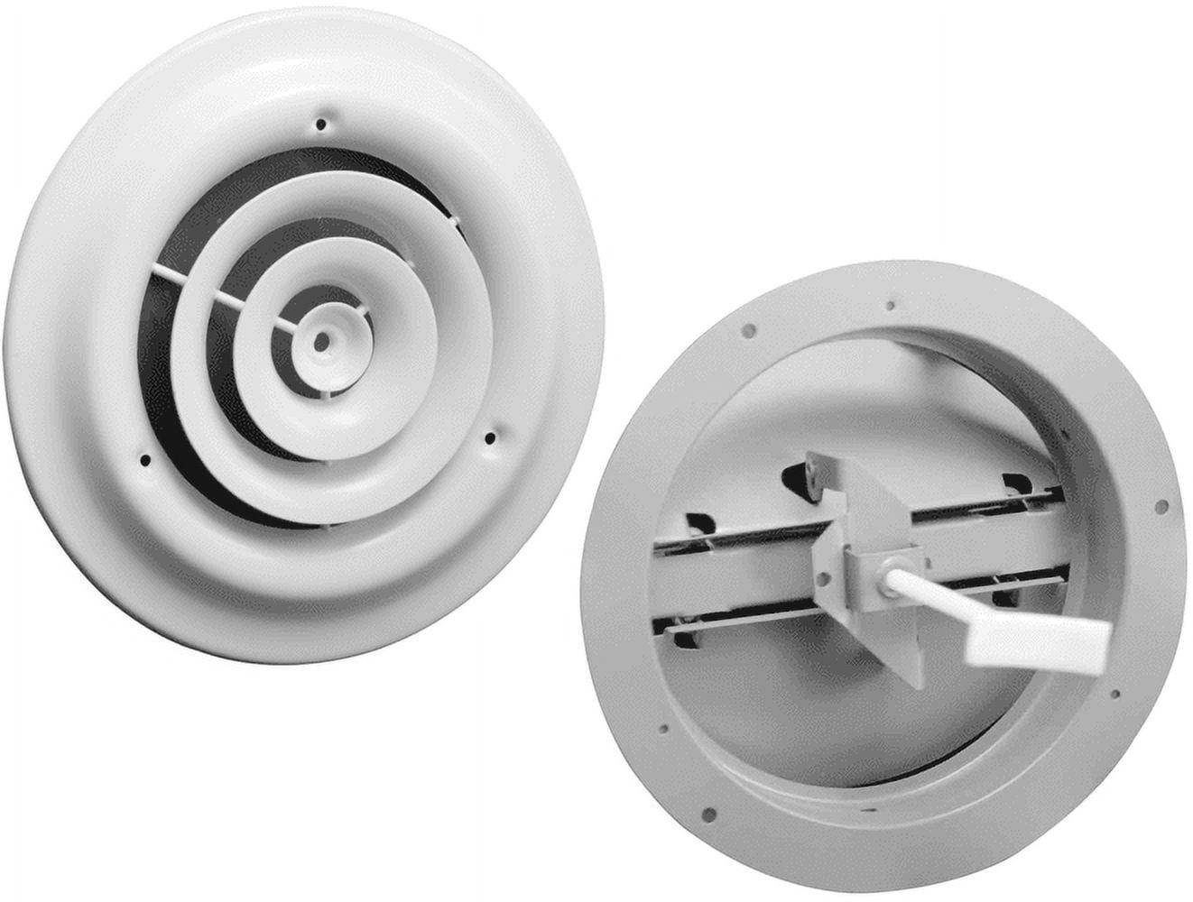 Round Ceiling Register Vents | Shelly Lighting